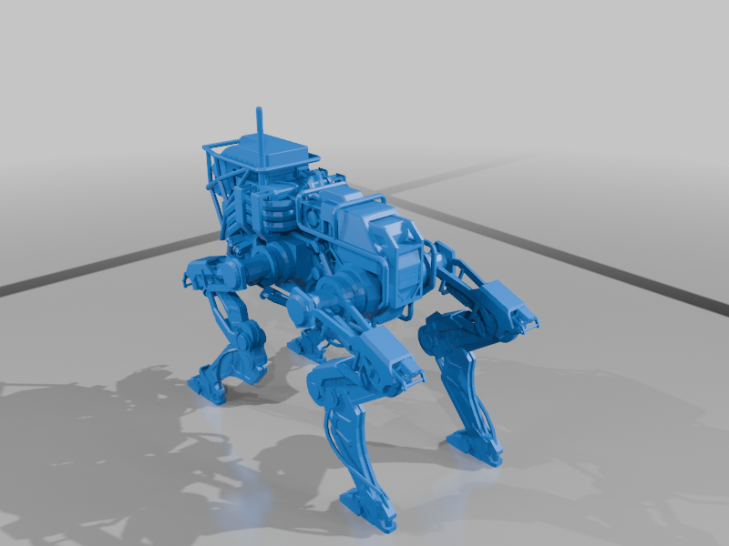 🤖 No Man's Sky NMS Sentinel Quadruped Robot・Free 3D File for ・Cults