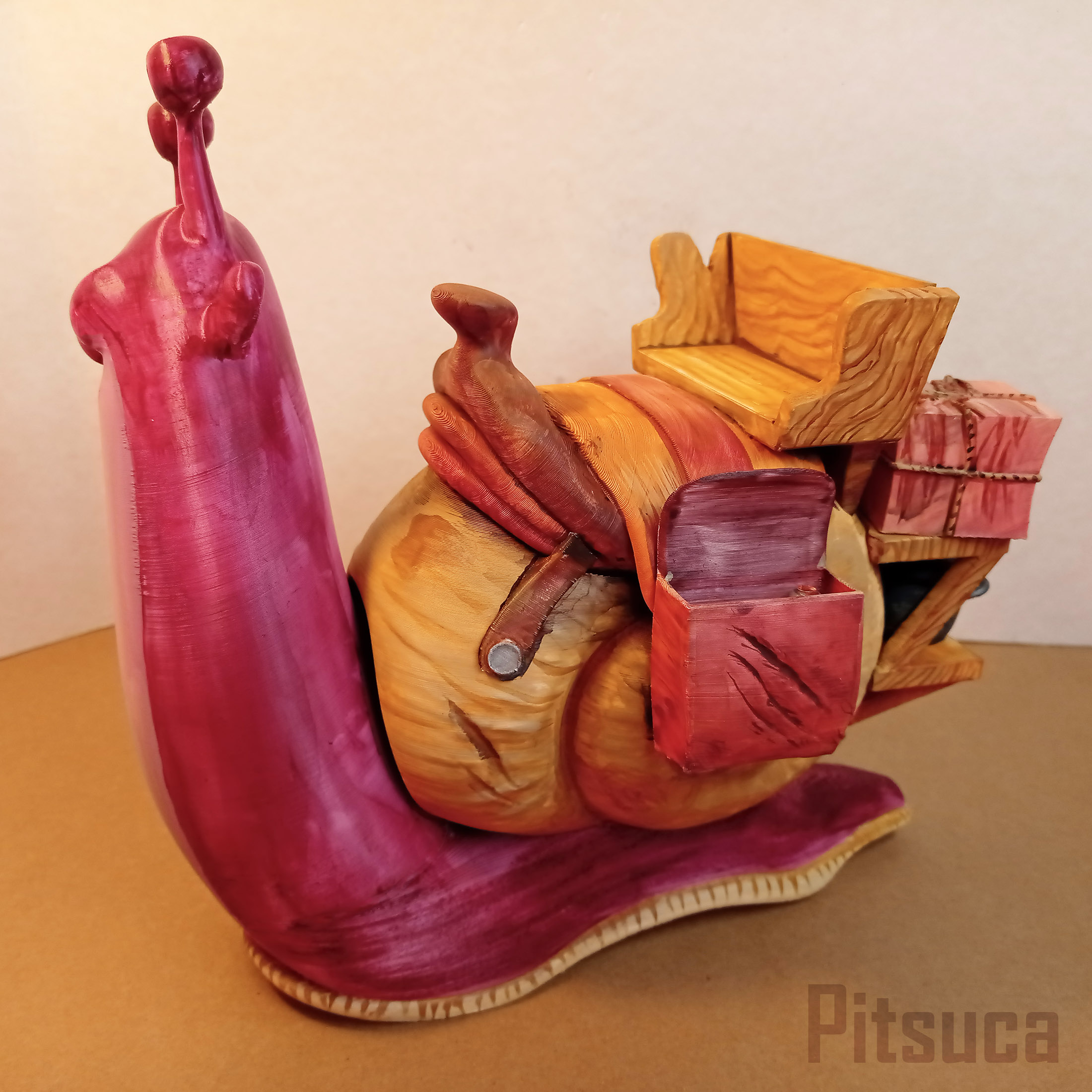 STL file Bessie snail from Amphibia 🐌 ・3D printable model to download・Cults