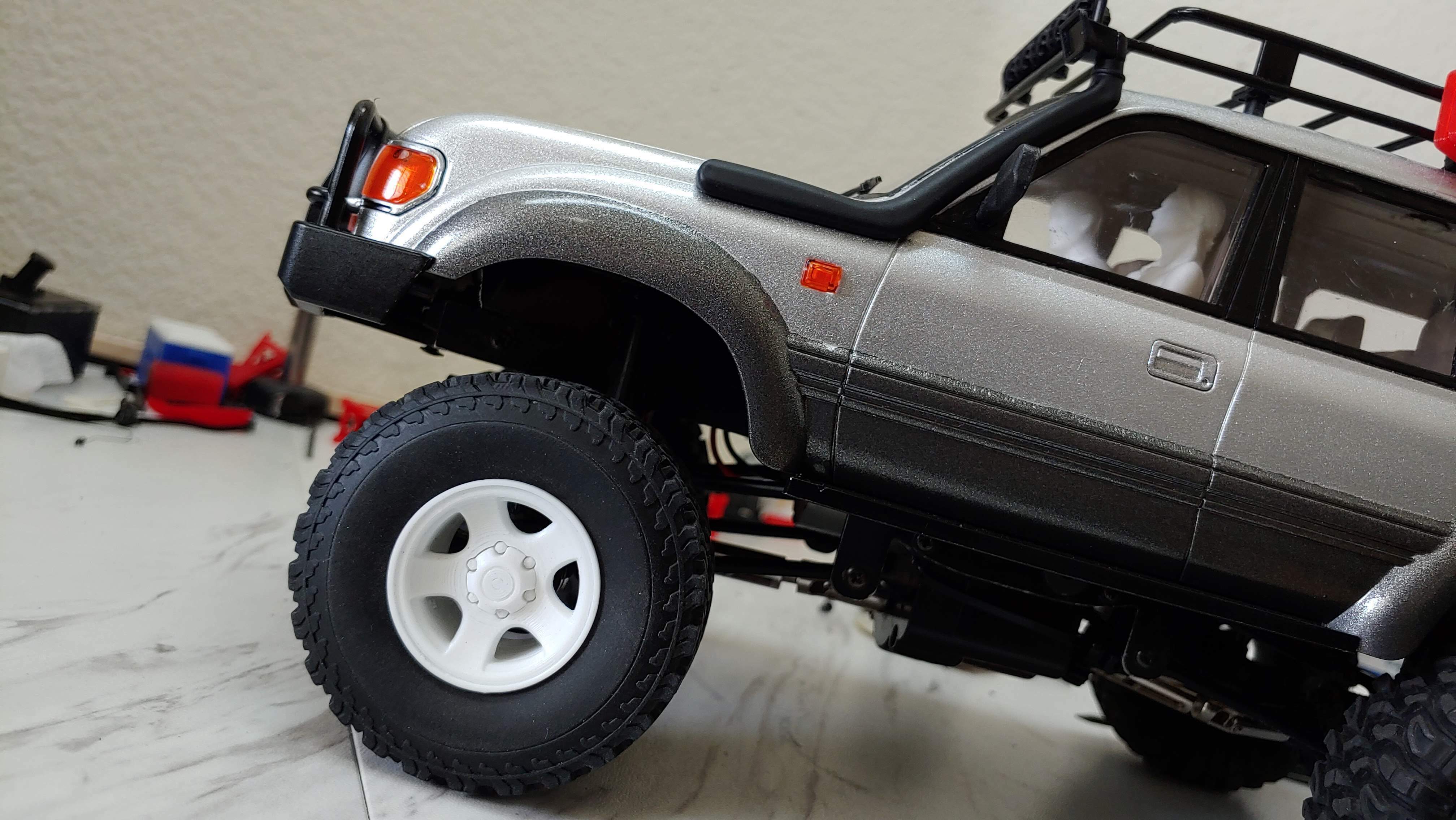 STL file WPL C54 replica FJ80 Alloy Wheel 🛞 ・3D printing model to ...