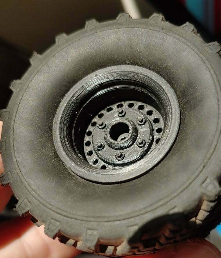 🛞 A Better WPL Dually Wheel (with front wheel)・Free STL File for ・Cults
