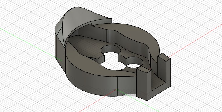 STL file armguard astrox x5/strech x5 jhonny fpv 🔧・3D print model to ...