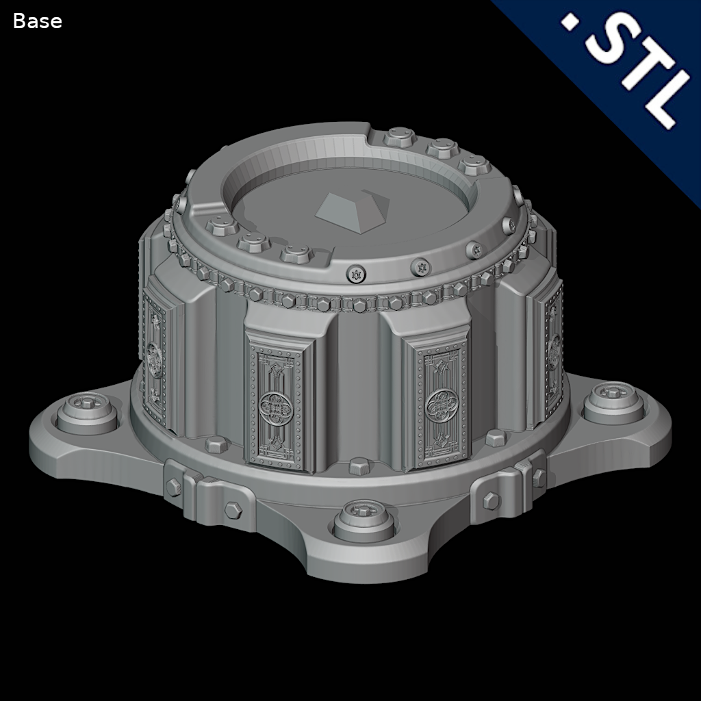 🔫 Turret (Stationary)・ STL File for 3D printing・Cults