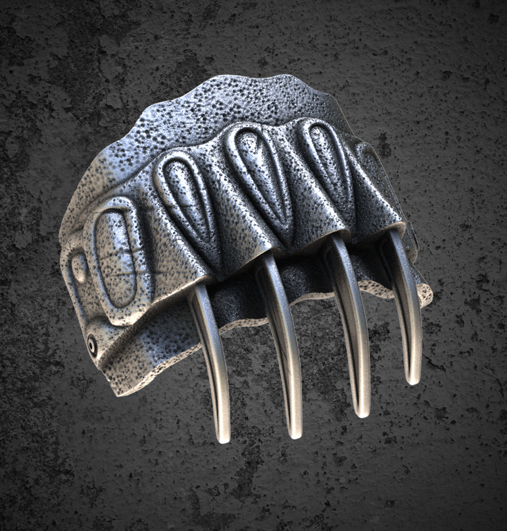 🐺 Wolf Predator Foot Armour・ STL File for 3D printing・Cults