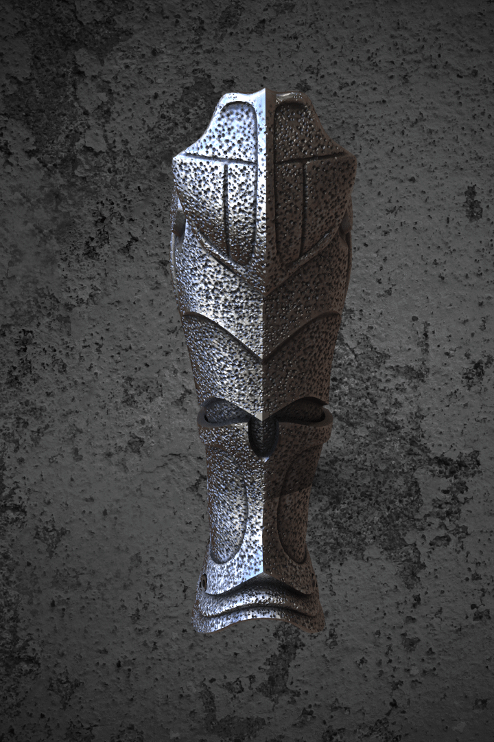 🐺 Wolf Predator Leg Armour・ STL File for 3D printing・Cults