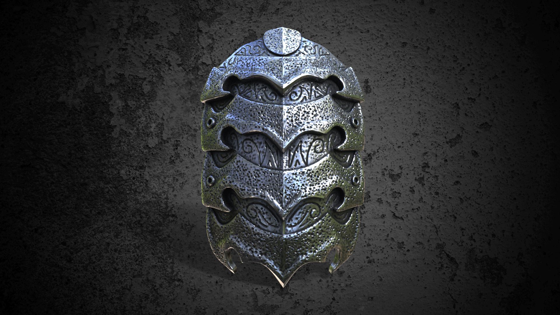 STL file Wolf Predator Shoulder Armour 🐺 ・3D printable model to ...