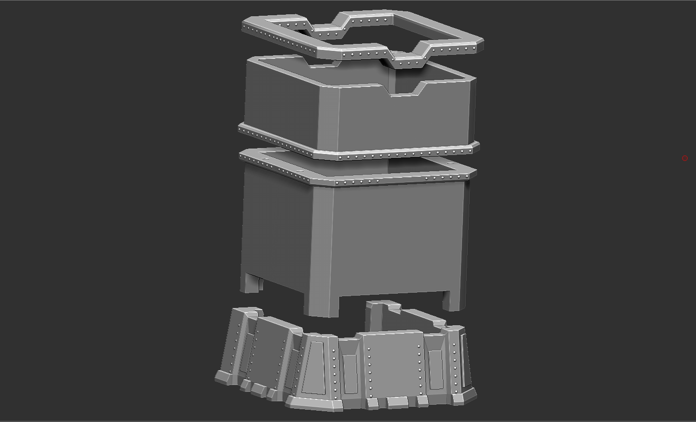 🧲 Modular Trench System (2x2mm cylindrical magnet compatible)・ 3D File ...