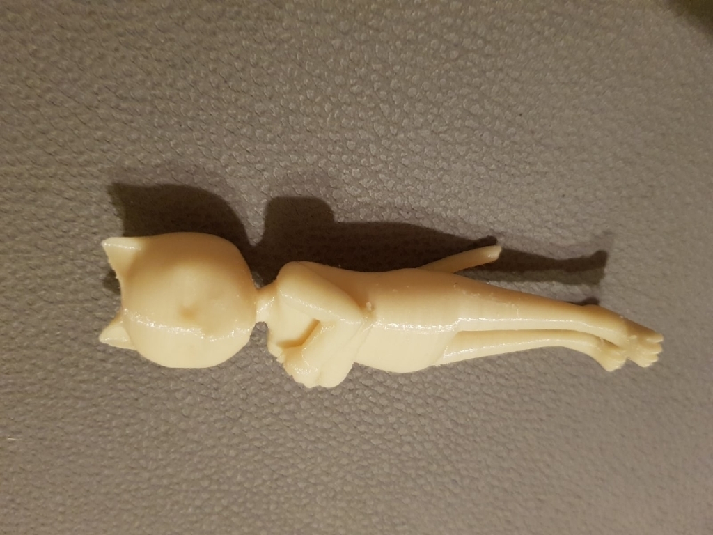 Free STL file Paintable Calico Cat figure 🐱 ・3D printer design to ...