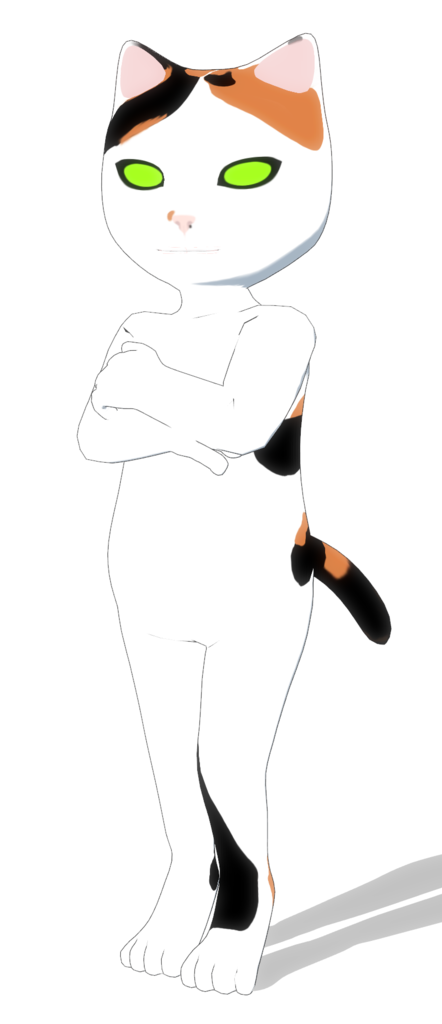 Free STL file Paintable Calico Cat figure 🐱 ・3D printer design to ...