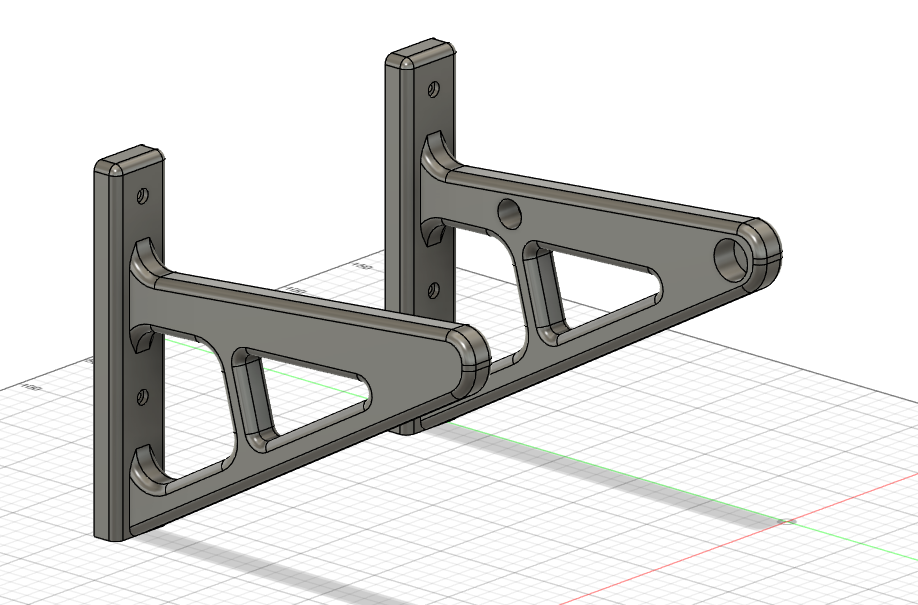 Free STL file Filament Shelf Bracket 🪢 (STEP)・3D printing design to ...
