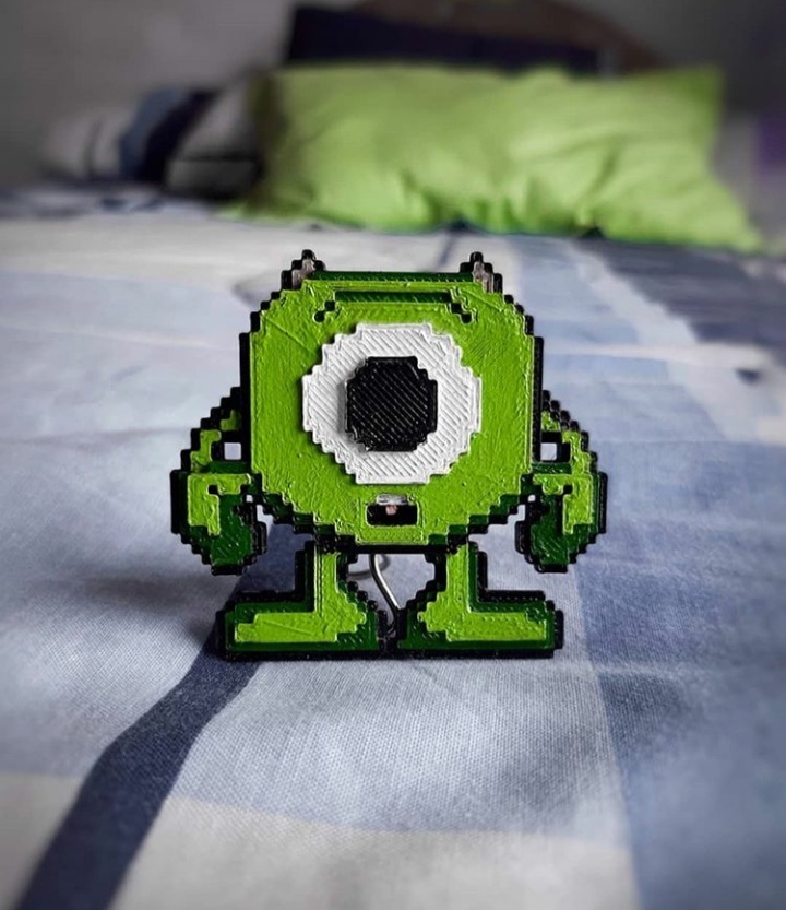 Archivo STL Mike - Monsters Inc 🎠・Modelo para descargar e imprimir en ...