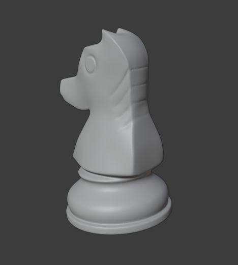 🐎 Horse / Dog Chess Token・ STL File for ・Cults