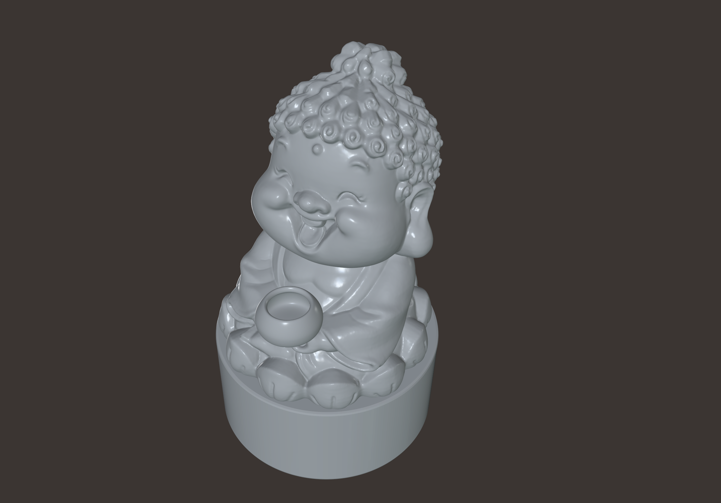 Archivo 3D Bebé Buda 🎨 ・Plan de impresora 3D para descargar・Cults