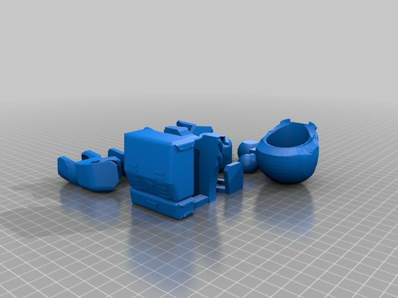 🧑‍🚀 Apollo Minifig・Free STL File for ・Cults