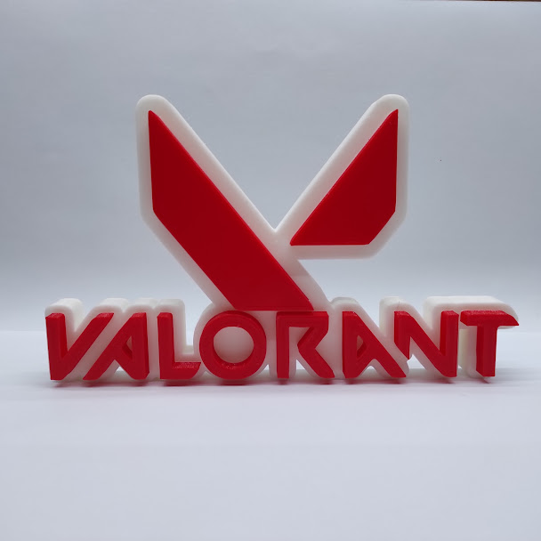 STL file Valorant Logo 🎲 ・Model to download and 3D print・Cults