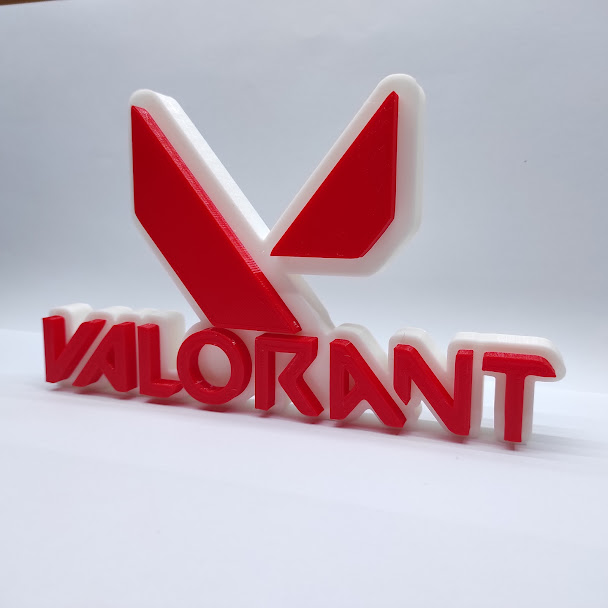 STL file Valorant Logo 🎲 ・Model to download and 3D print・Cults