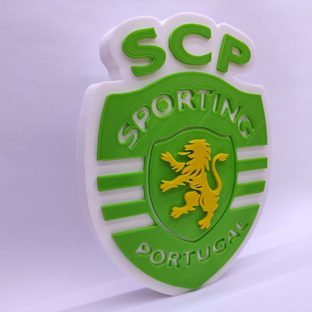STL file Sporting Clube de Portugal Logo 🇵🇹 ・Design to download and 3D ...
