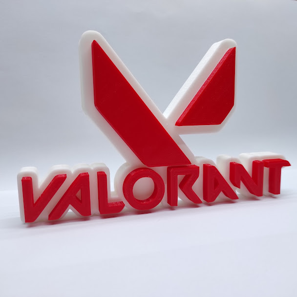 STL file Valorant Logo 🎲 ・Model to download and 3D print・Cults