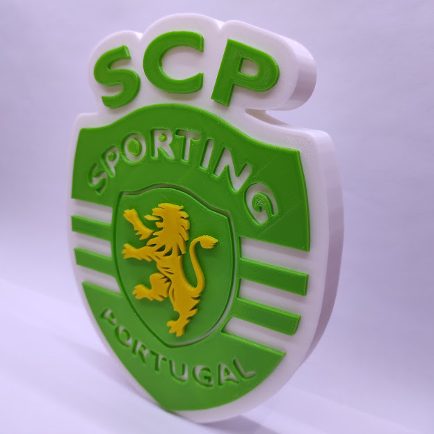 STL file Sporting Clube de Portugal Logo 🇵🇹 ・Design to download and 3D ...