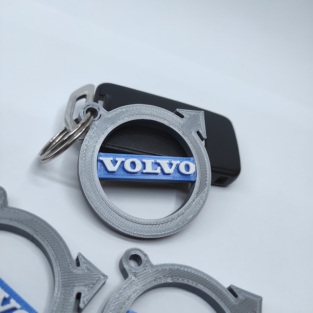 STL file Volvo keychain 🗝️ ・3D printable model to download・Cults