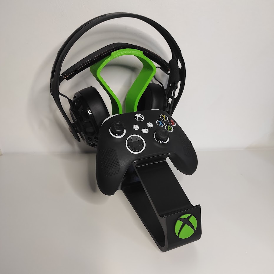 STL file CONTROLLER STAND AND HEADSET XBOX 🎮 ・3D print model to ...