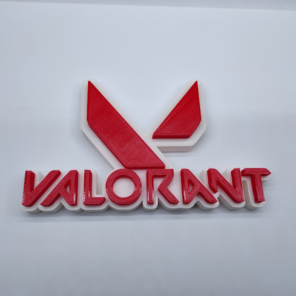 STL file Valorant Logo 🎲 ・Model to download and 3D print・Cults