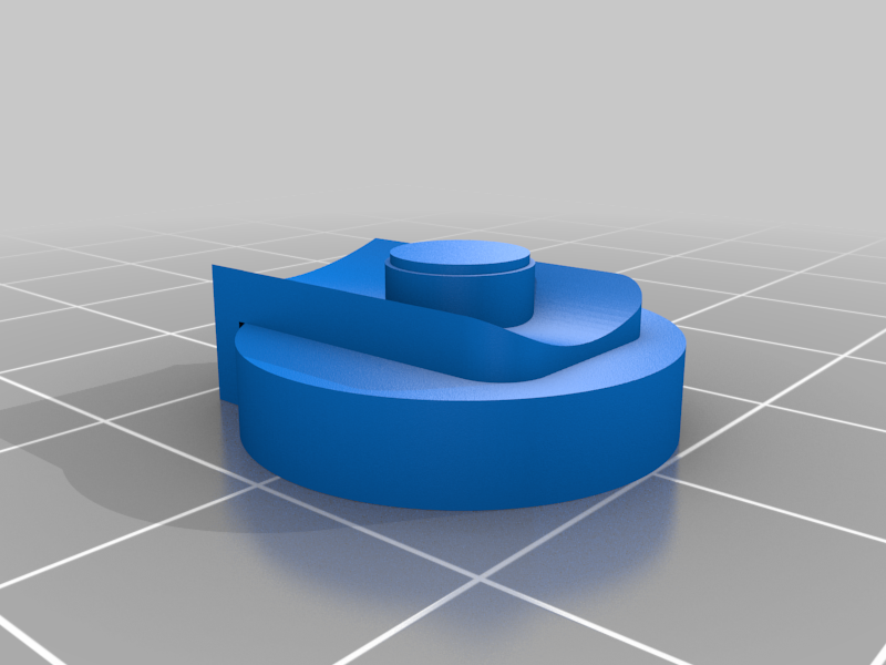 Free STL file Blaster DL-44 Han Solo with Mechanics and space for ...