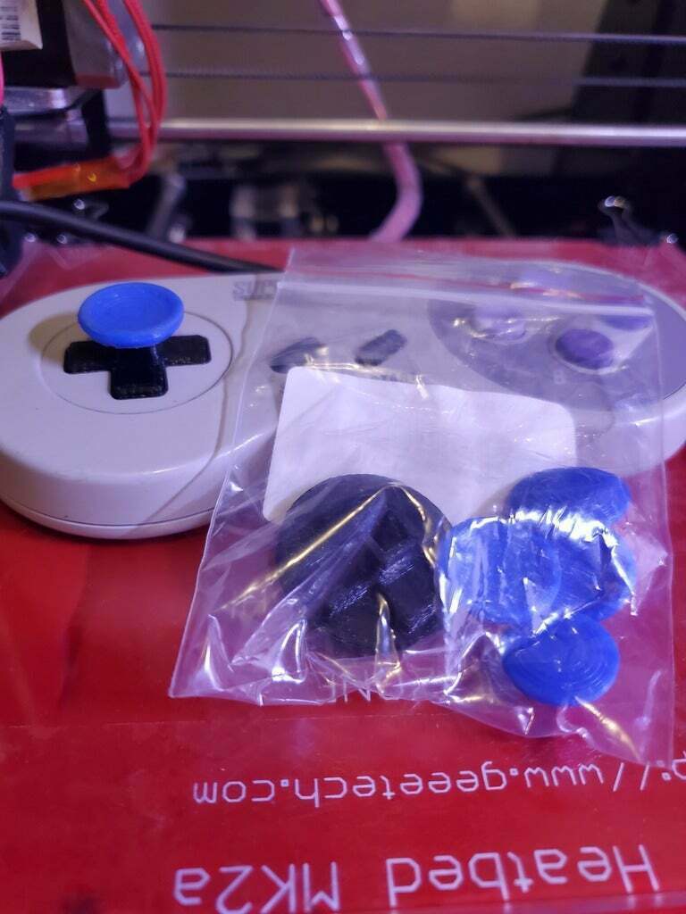 Free STL file SNES and SEGA genesis Joystick conversion 🕹️ ・3D print ...