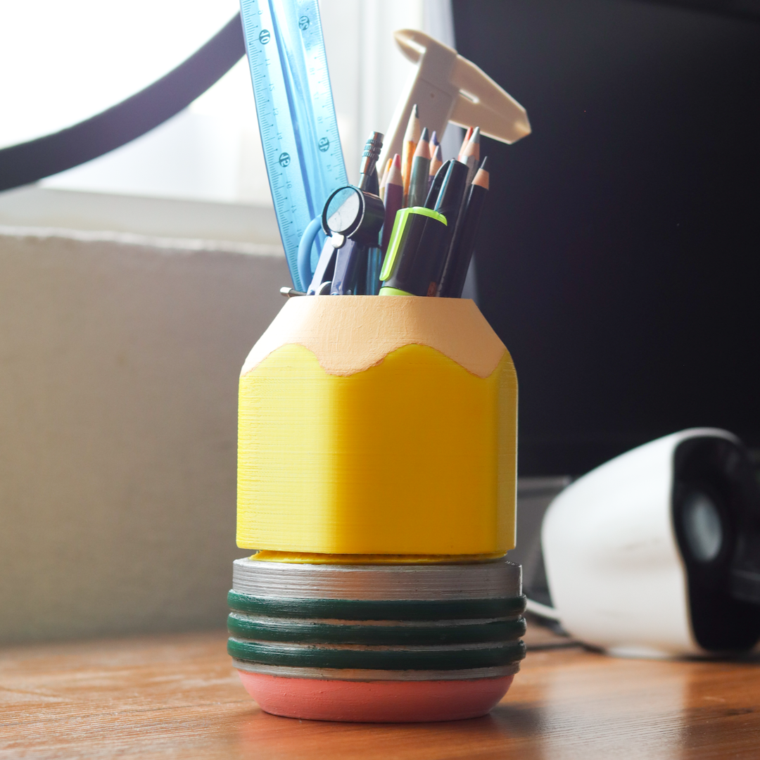 🪄 The Magic Pencil - Pen Holder・Free STL File for ・Cults