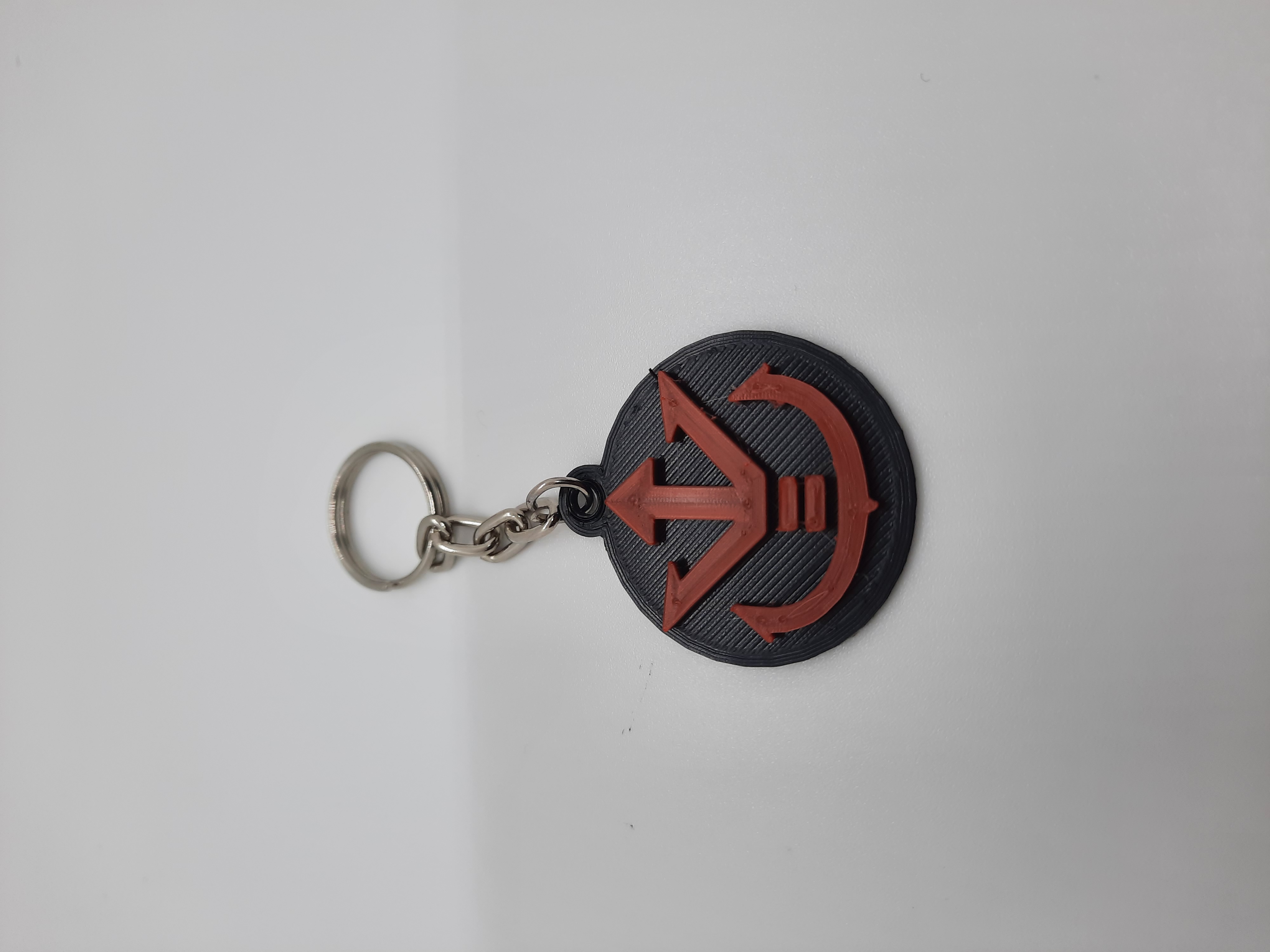 STL file dragon ball z key chain, saiyajin logo 🐉 ・3D printer design to ...