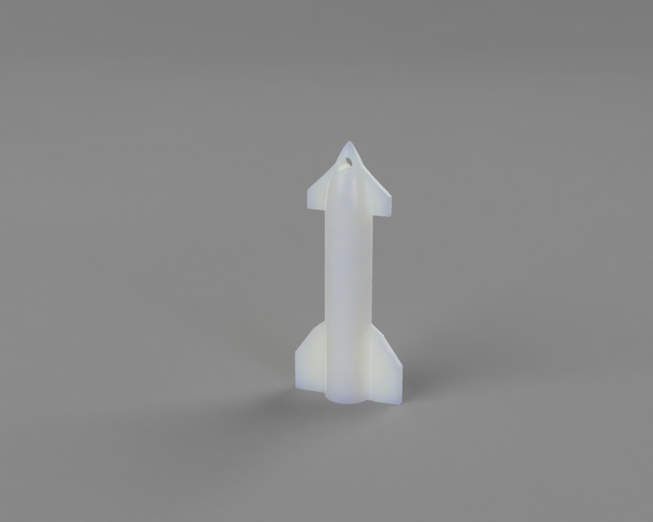 🗝️ SpaceX Starship Keychain Miniature 1:900・Free STL File for ・Cults