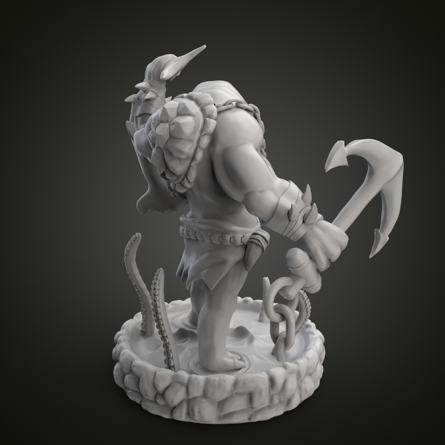 3D file TideHunter 🗿 ・3D print model to download・Cults