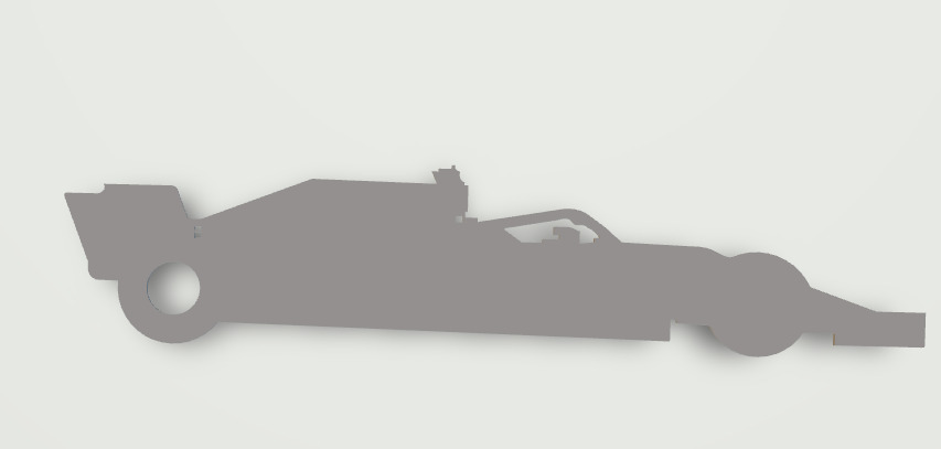 STL file Key ring F1 🔑 ・Model to download and 3D print・Cults