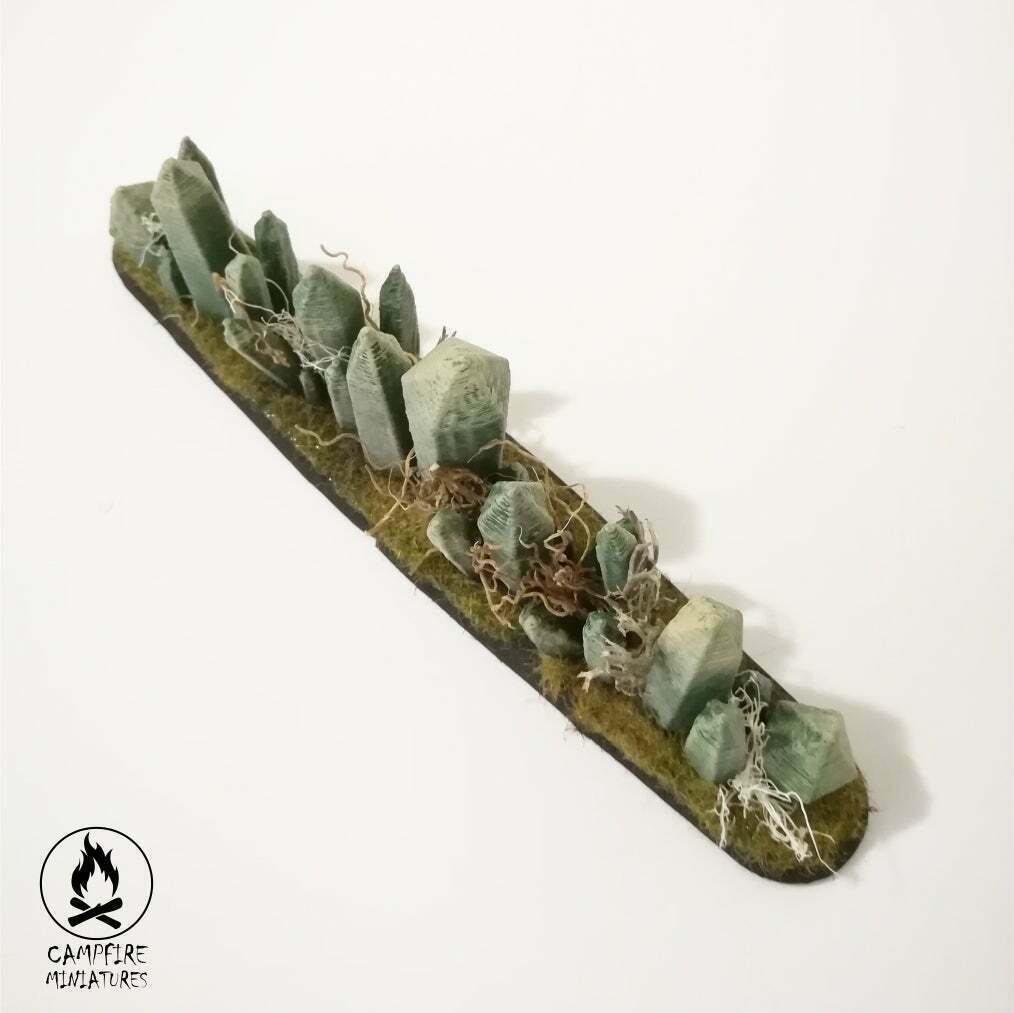 🔮 Crystal Barricade Spell・Free STL File for ・Cults