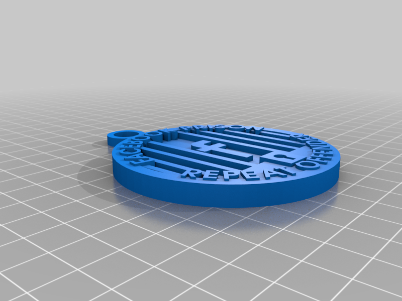 🪙 FB Prison Ornament・Free 3D File for ・Cults