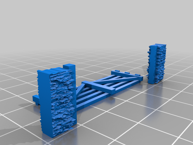 🏠 Five Bar Gate・Free STL File for 3D printing・Cults
