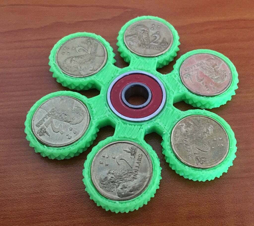 Free STL file MoneySpinner 👌 (SCAD)・Model to download and 3D print・Cults