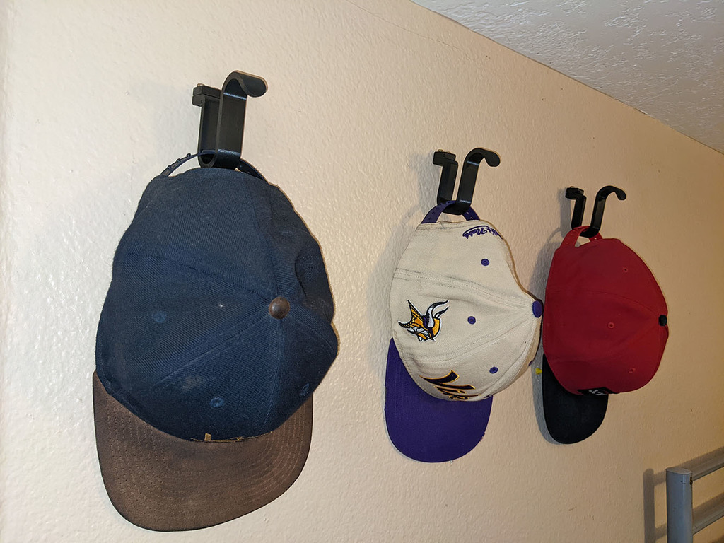 Free STL file Hat Hook 🎩 ・3D printing design to download・Cults