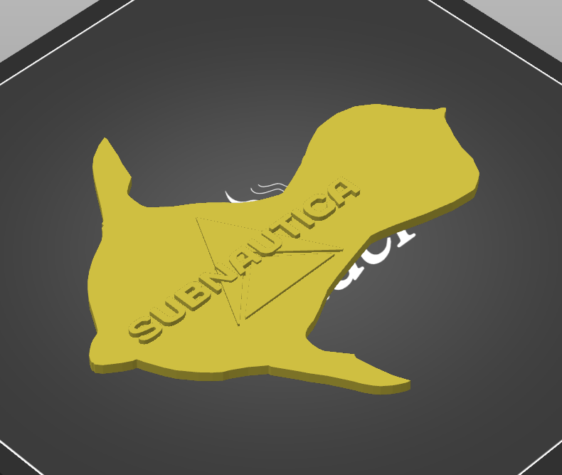 Archivo 3D gratuito Logotipo de Subnautica 🕹️ ・Idea de impresión 3D ...