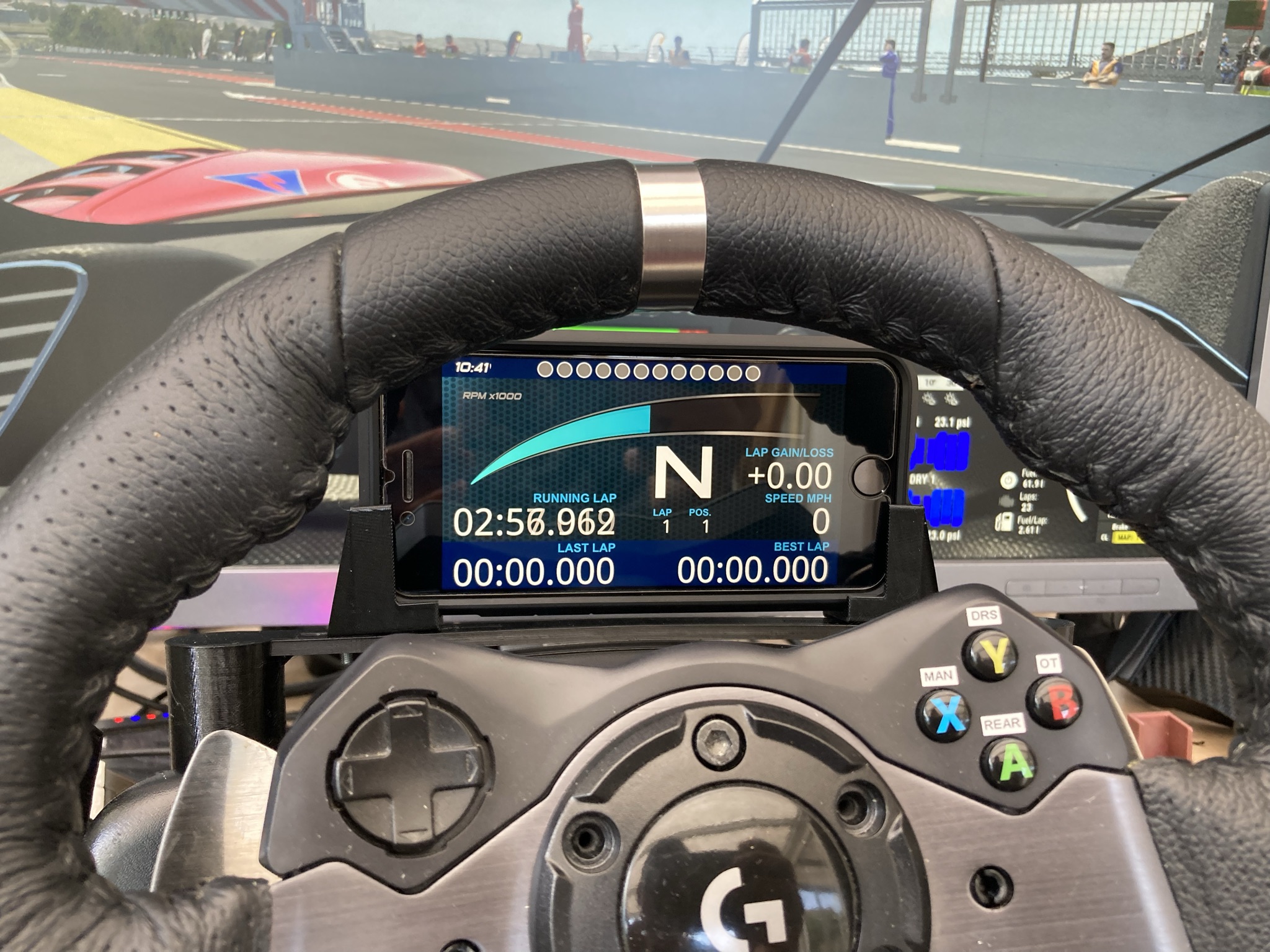 📞 Logitech Phone mount for G29 G923 G920 G27・ STL File for ・Cults