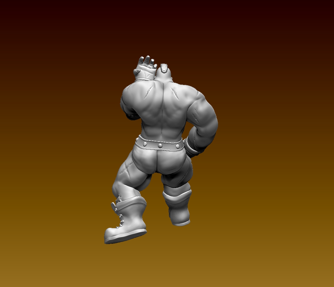 STL file ZANGIEF - STREET FIGHTER - 3D Printer Model 3D print model 🖨️ ...
