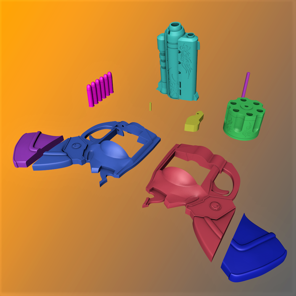 🧸 Revolver Jim Raynor | Starcraft・ 3D File for ・Cults