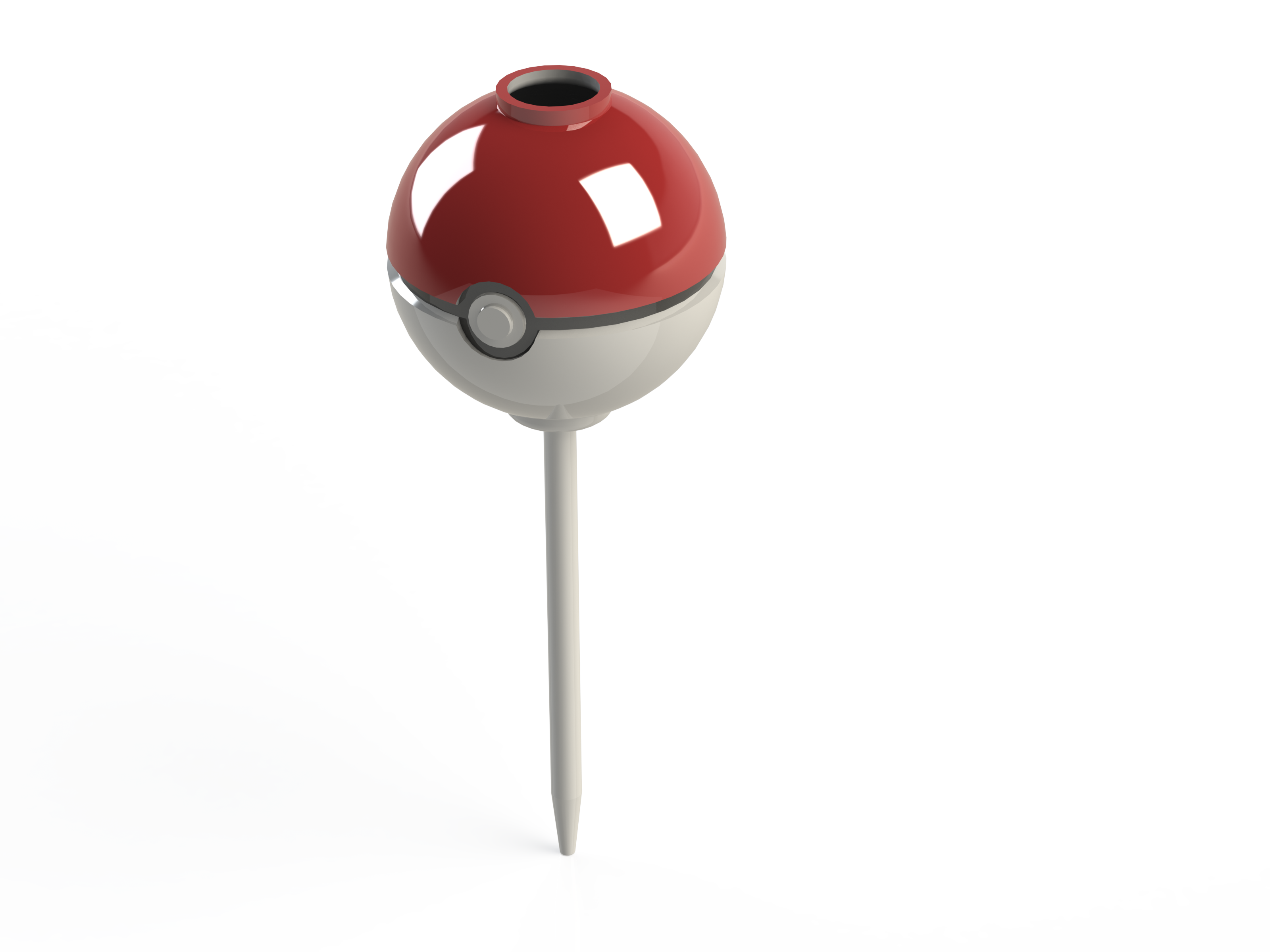 🚰 Pokeball Water Bell・ STL File for ・Cults