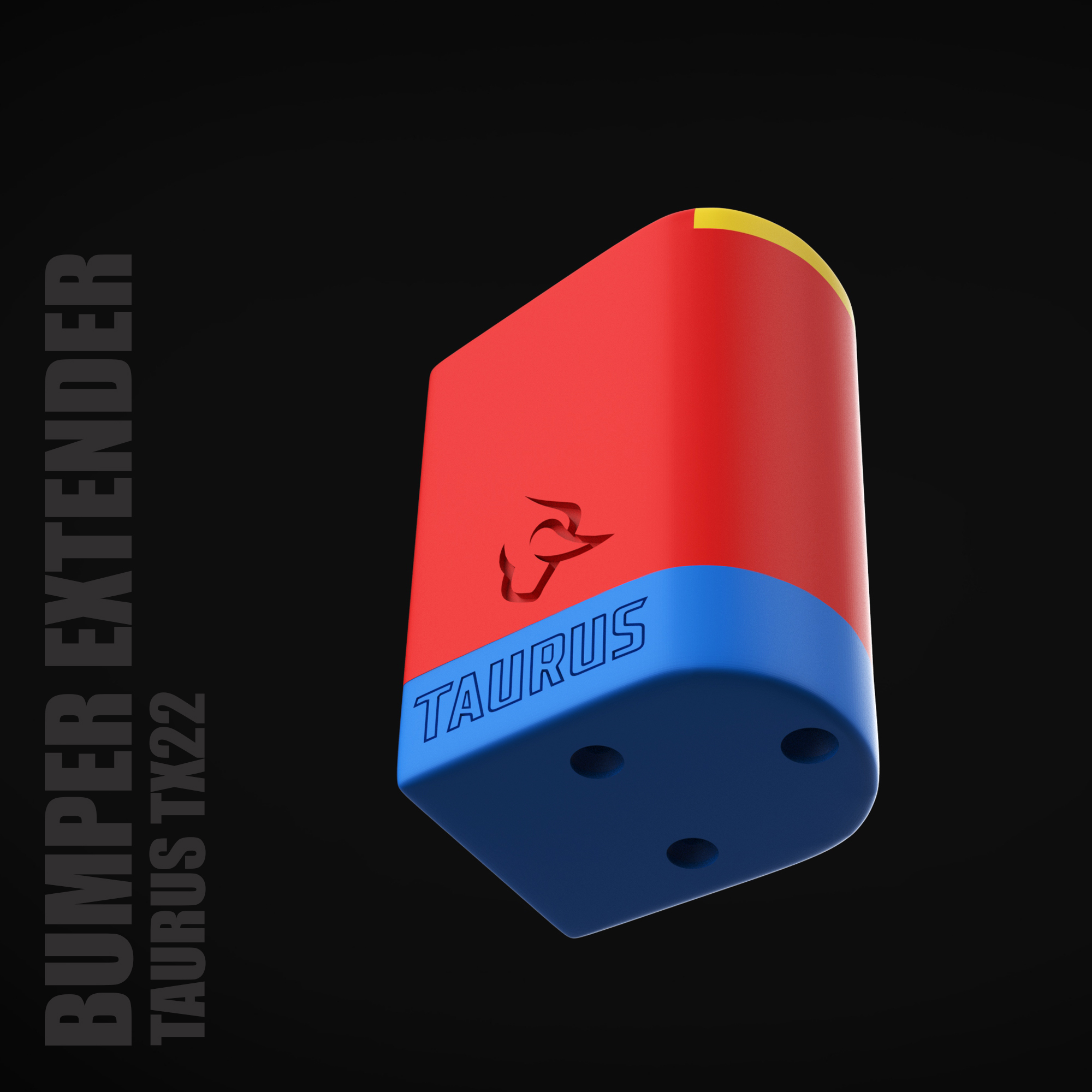 ♉ Bumper Extender Taurus TX22・Free STL File for ・Cults
