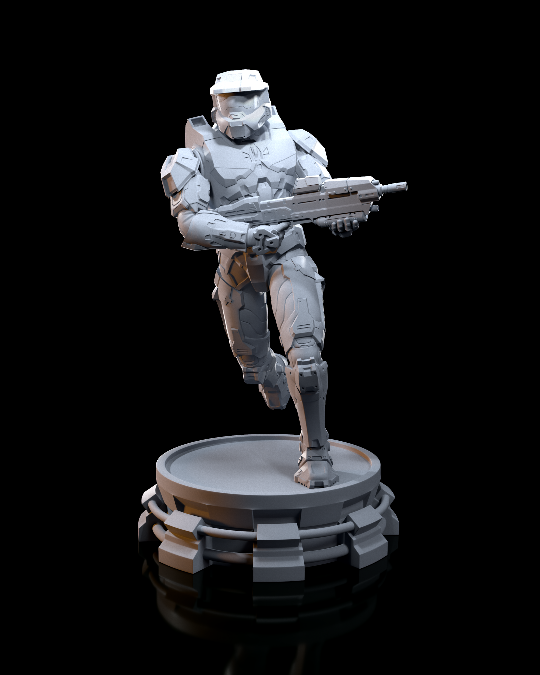 😇 Master Chief・ STL File for 3D printing・Cults