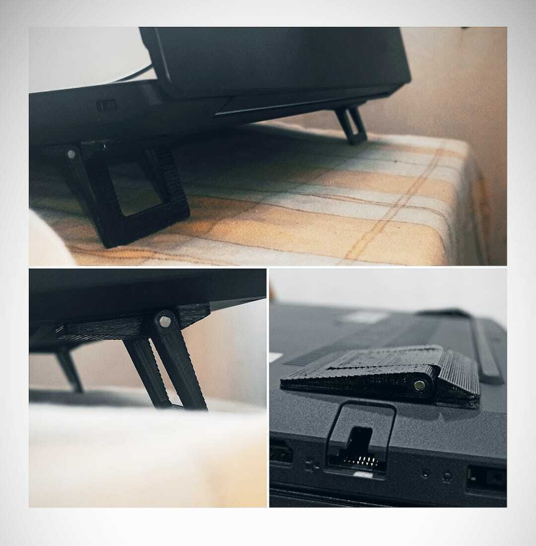 STL file laptop stand mini 💻 (OBJ)・3D print object to download・Cults