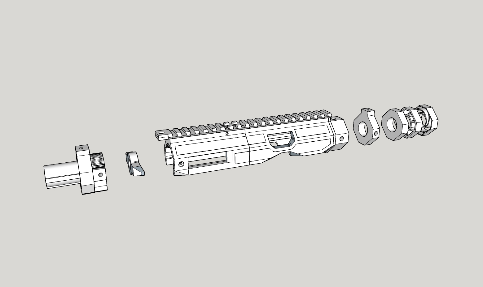 STL file AAP-01 Rifle Kit 🔫 ・3D printable model to download・Cults