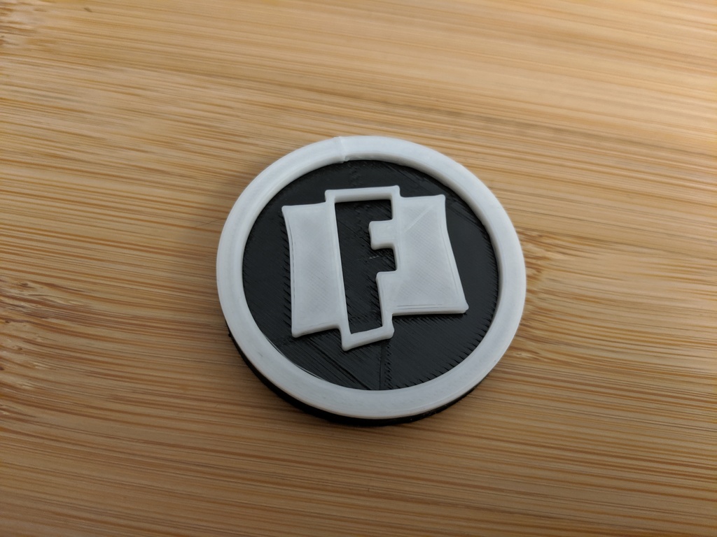 🪙 Fortnite Coin・Free STL File for ・Cults