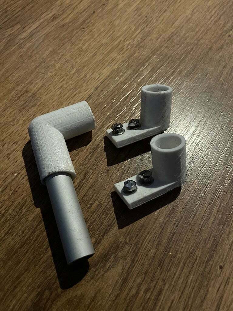 🖼️ 15mm Tube connectors・Free STL File for ・Cults