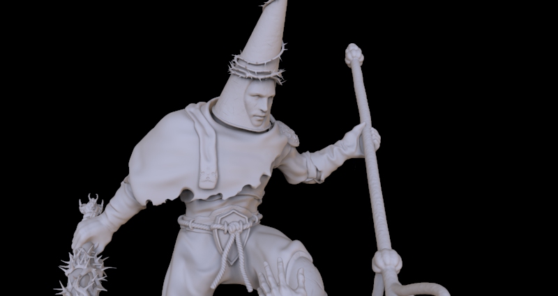 🎨 ~Blasphemous Penitent one Fan Art・ STL File for ・Cults