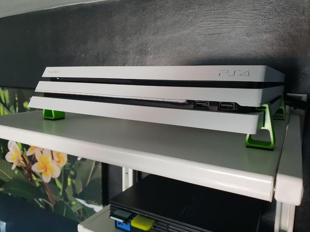 3D printed Simple foot for PS4 pro・Cults